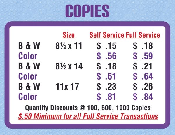 Copying Services | Metairie, LA | Old Metairie Mail & Copy Center