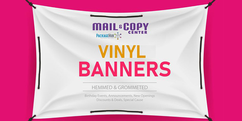 Poster & Banner Printing | Metairie, LA | Old Metairie Mail & Copy Center